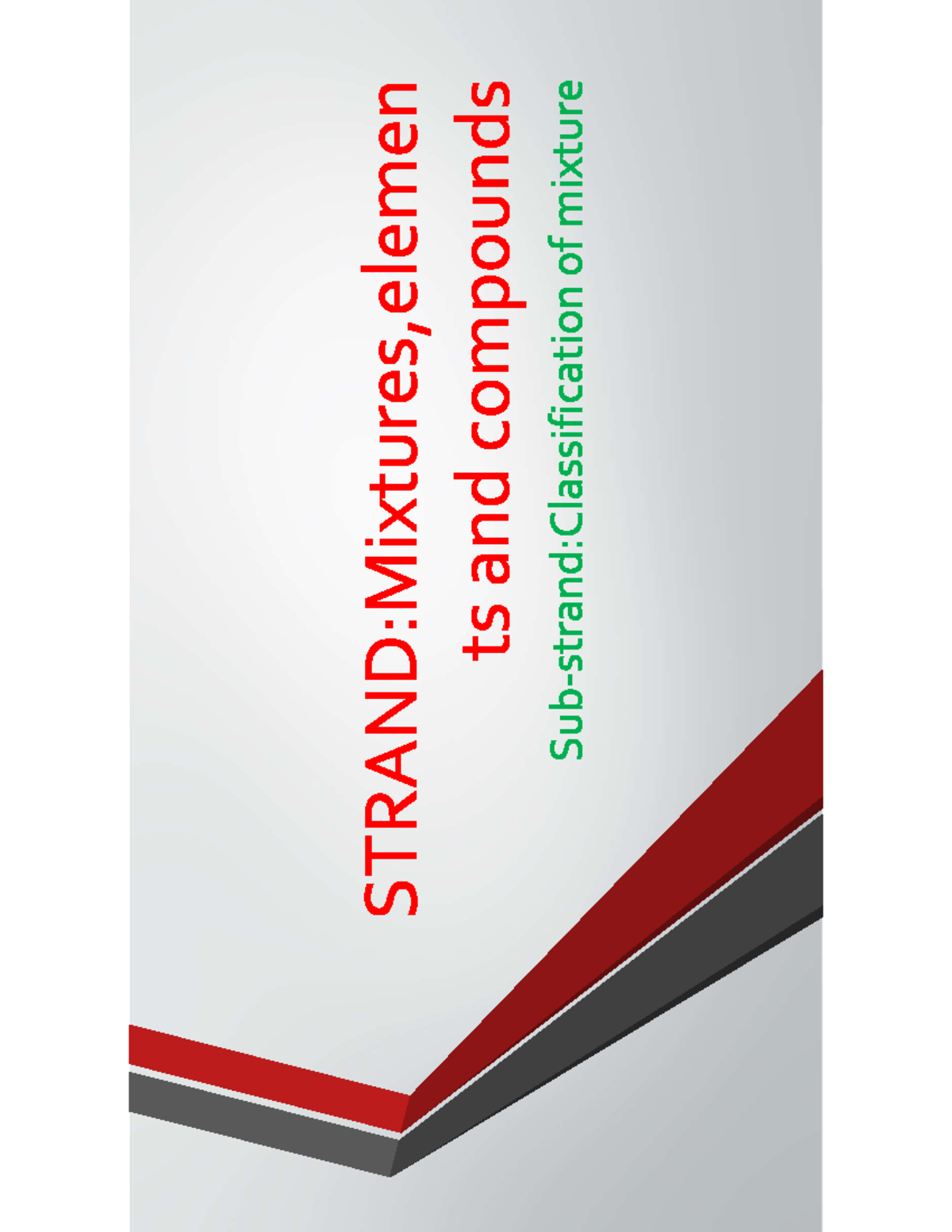 Integ SCI 7 Mixtures: Understanding Elements, Compounds, and Solutions ...