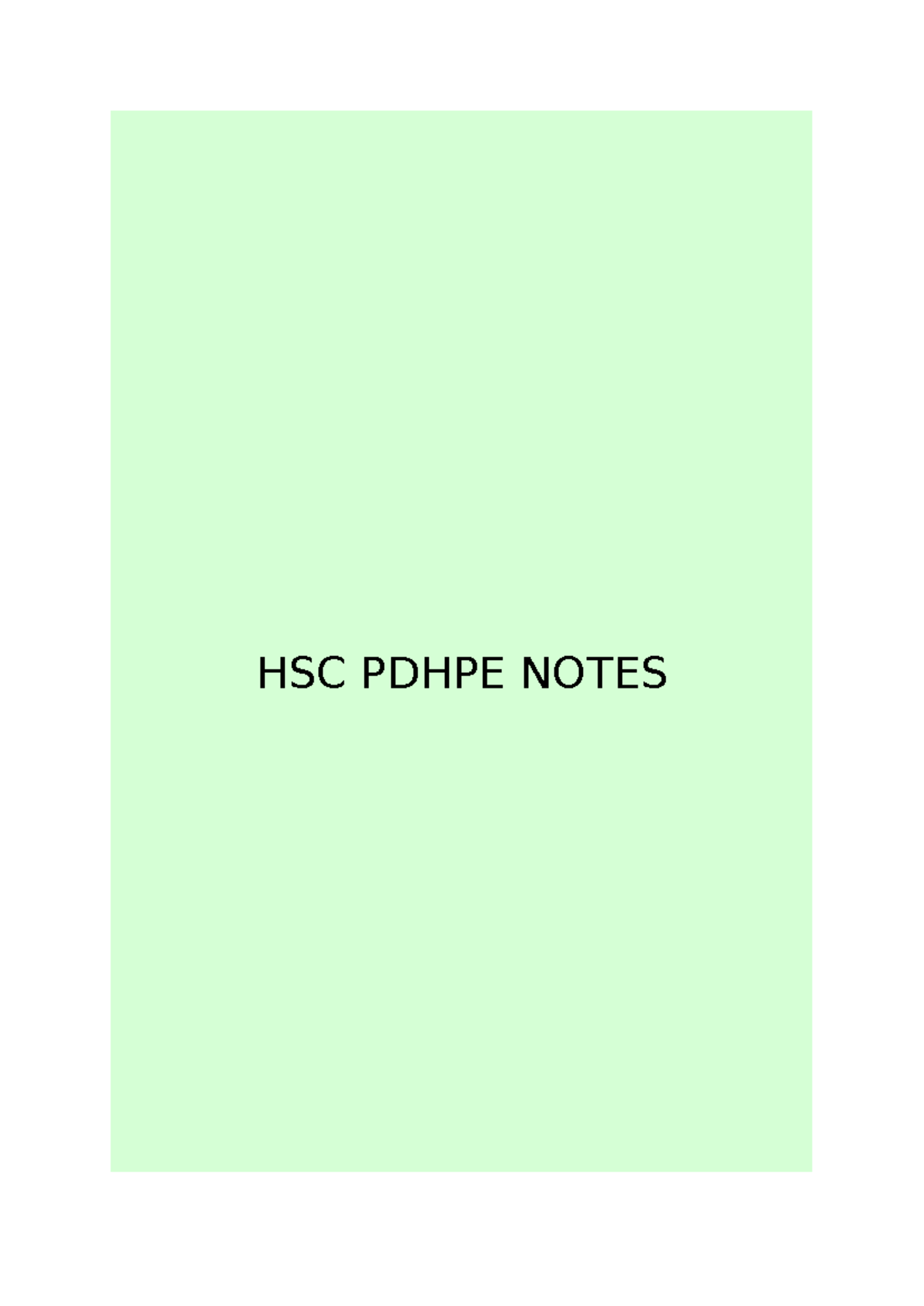 HSC PDHPE Sports Medicine Notes: Understanding Injuries and ...