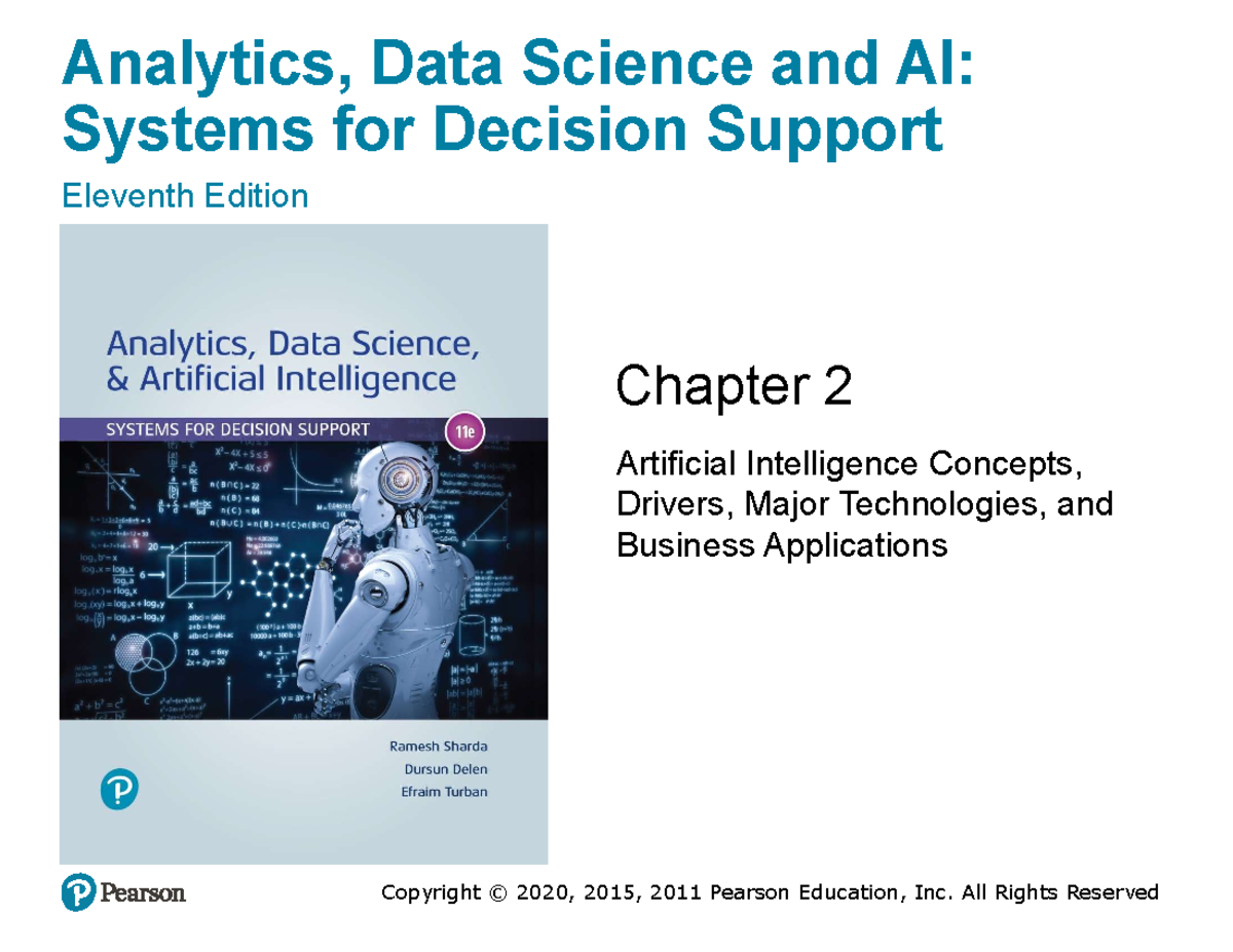 Big Data 09: Chapter 2 - AI Concepts, Drivers, and Applications - Studocu