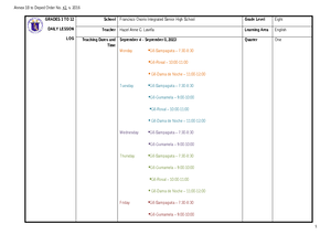 Licensure Examination for Teachers Sample Answer Sheet (LET) - Studocu