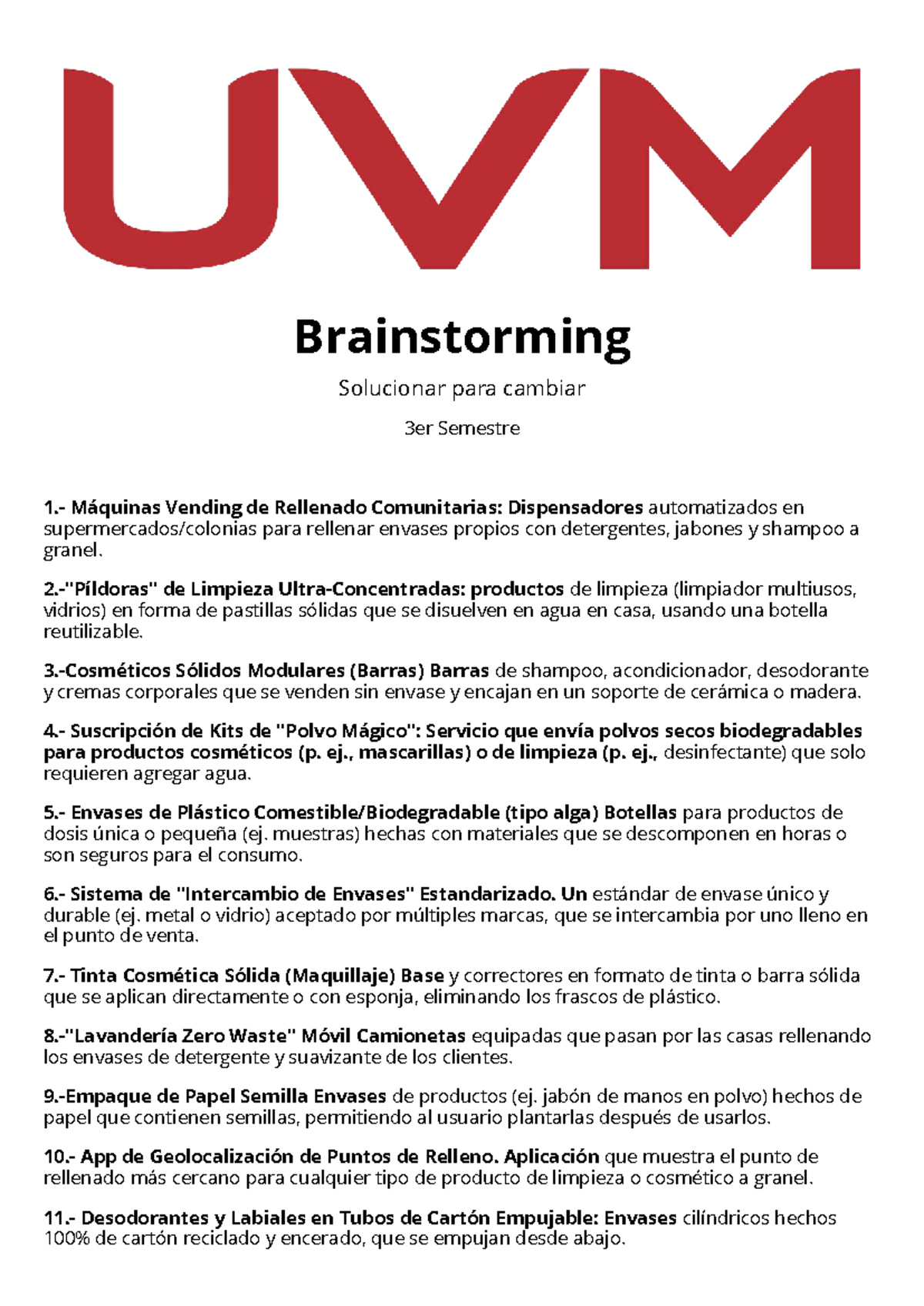 Innovaciones Sostenibles en Envases y Productos de Limpieza - A#6 JPRM ...