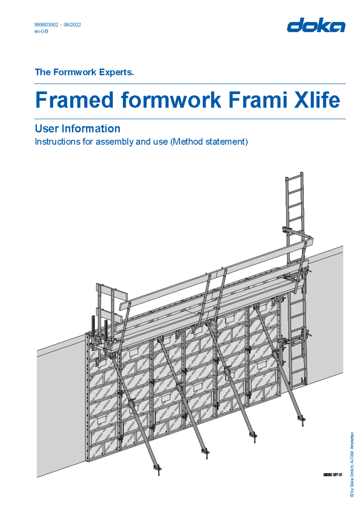 User Information for Framed Formwork Frami Xlife (999803002) - Studocu