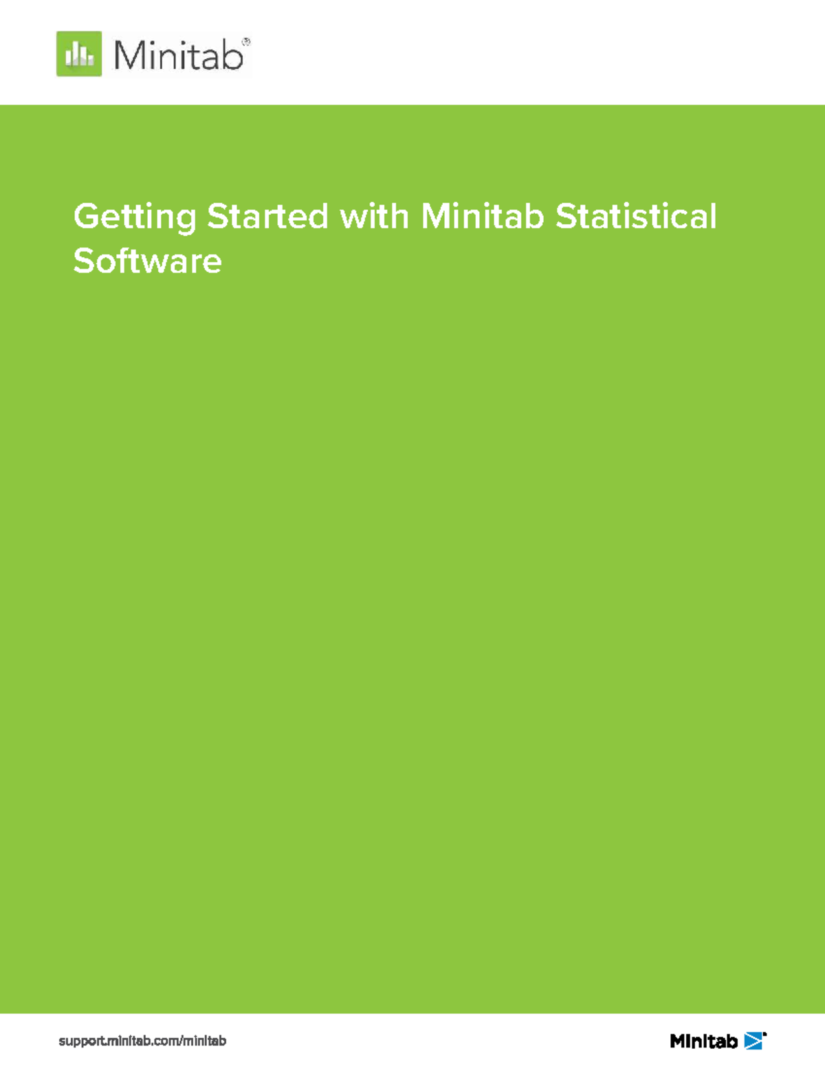 Getting Started with Minitab Statistical Software: A Comprehensive ...