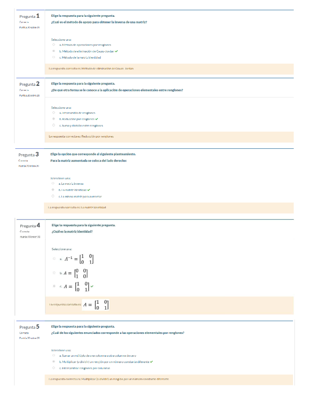 L7. Ejercicio: Métodos para Calcular la Inversa de una Matriz - Studocu