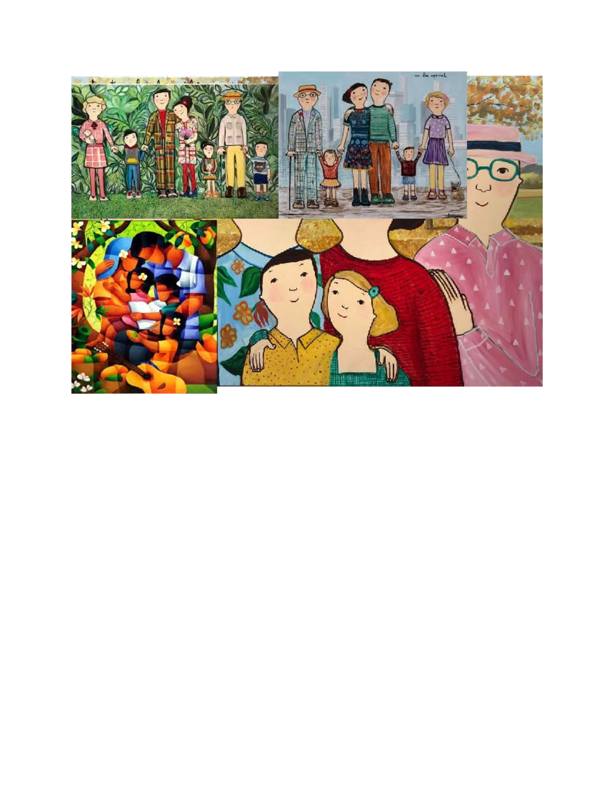 Collage Representations of a Family - elementary education - din ...