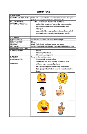 Infer the speaker’s tone, mood and purpose Detailed Lesson PLAN ...