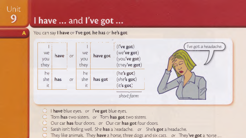 Essential Grammar in Use 4th Edition by R. Murphy - Unit 9 28 I have ...