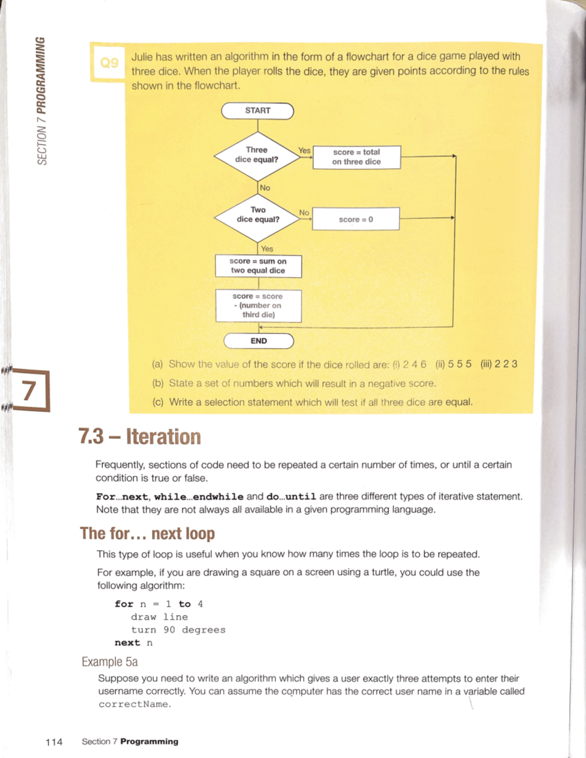 7.3 - Iteration - Studocu