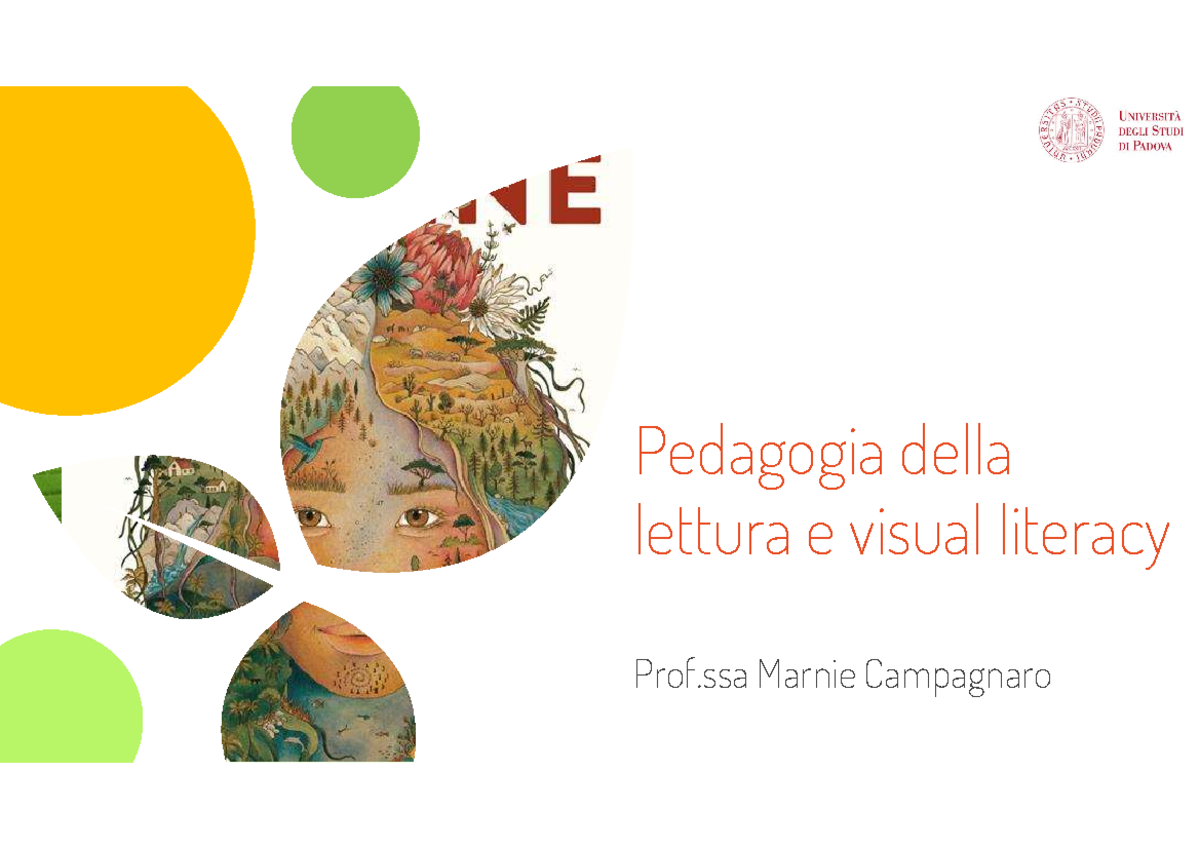 Pedagogia della lettura e Visual Literacy: Diritti del Lettore - Studocu