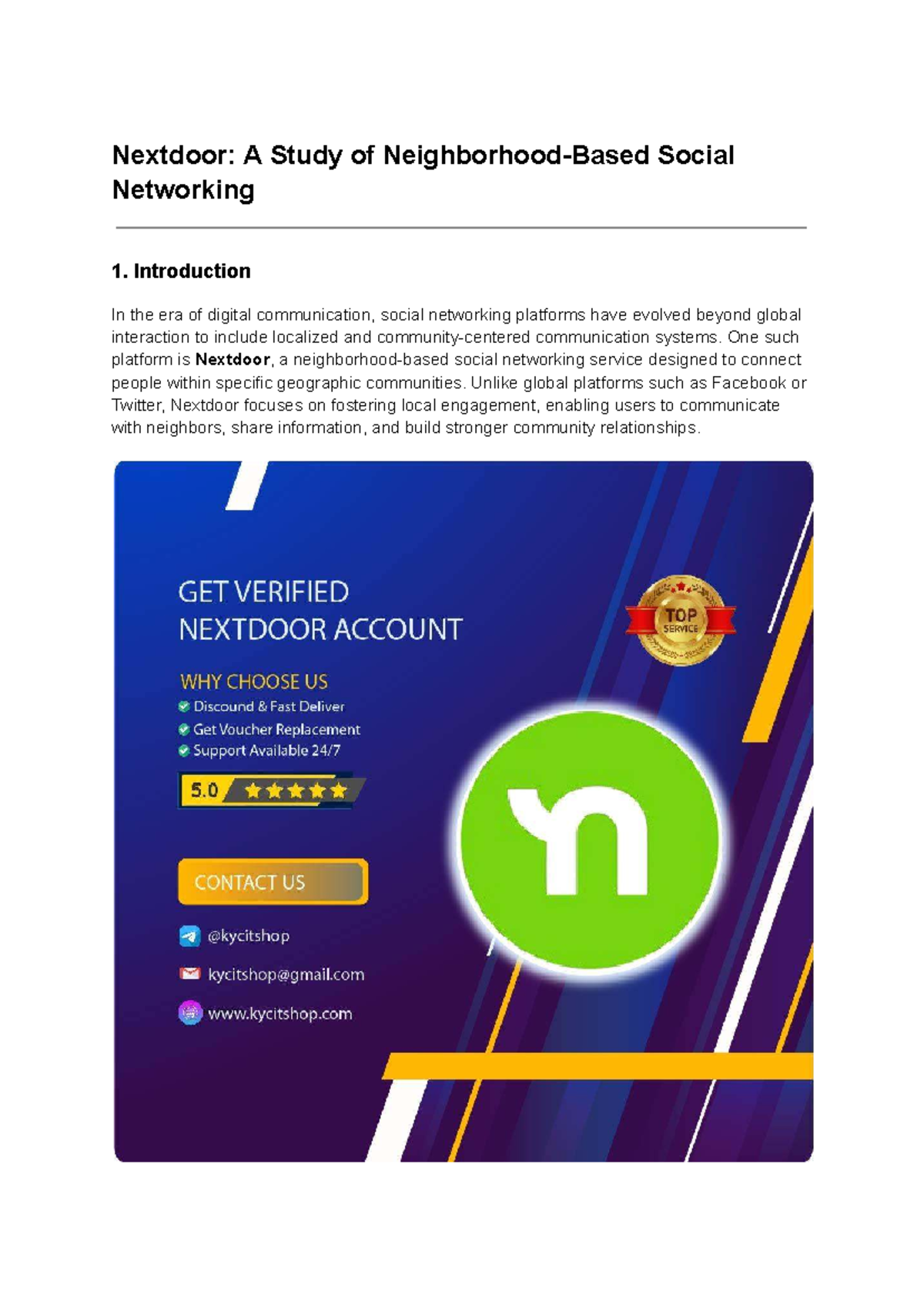 Nextdoor Login Guide 2026: Easy Step-by-Step Sign In Instructions - Studocu