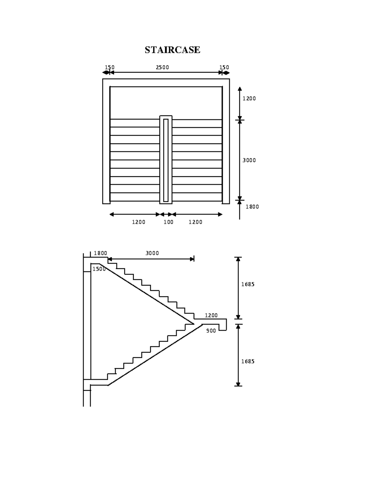 559332349 Concrete Staircase Design Calculation Notes - Studocu