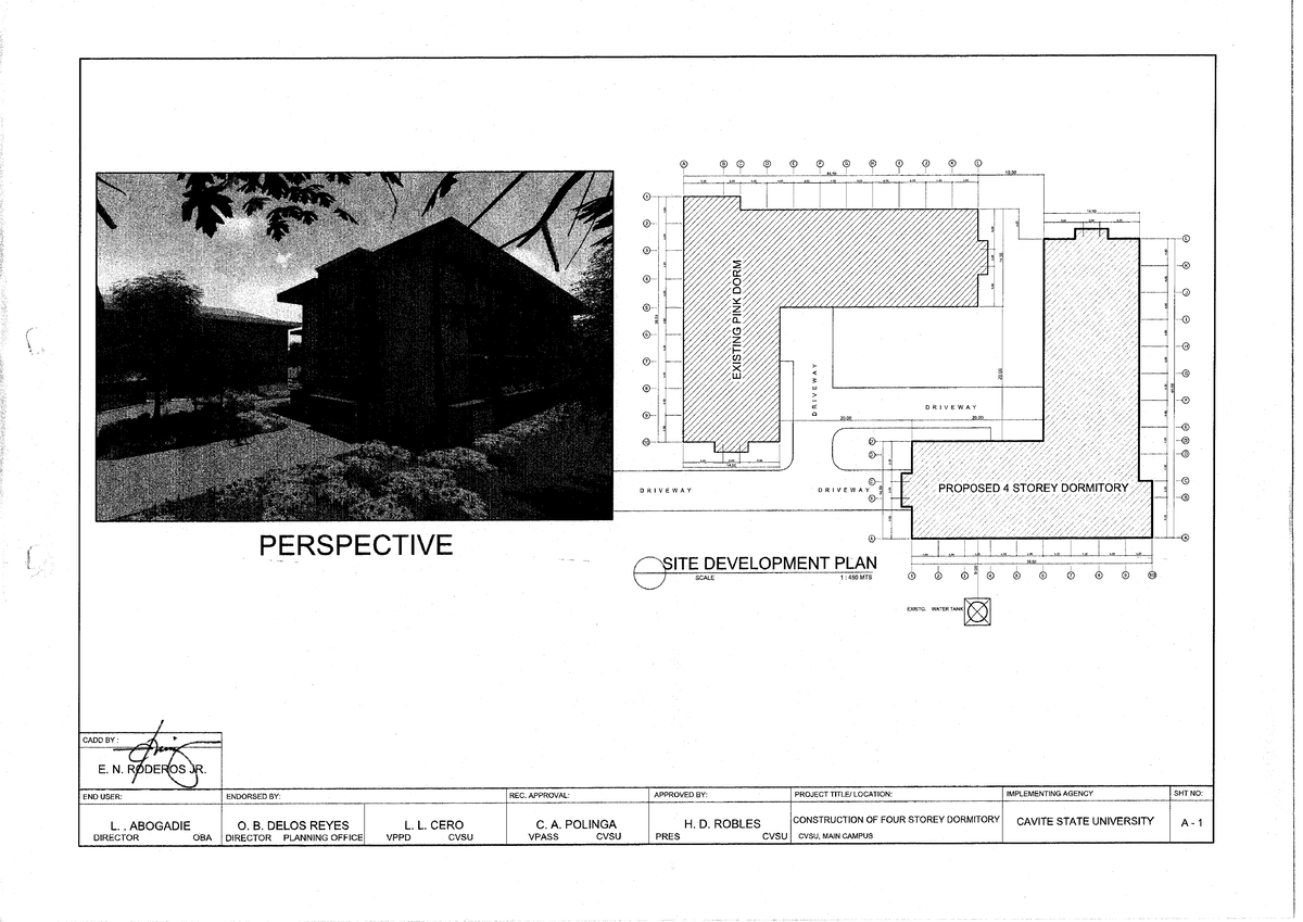 QS 4610 Final Exam: Four Storey Dormitory Site Development Plan - Studocu