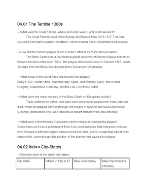 World history mod 3 notes - Module 3 Guided Notes 3 West African ...