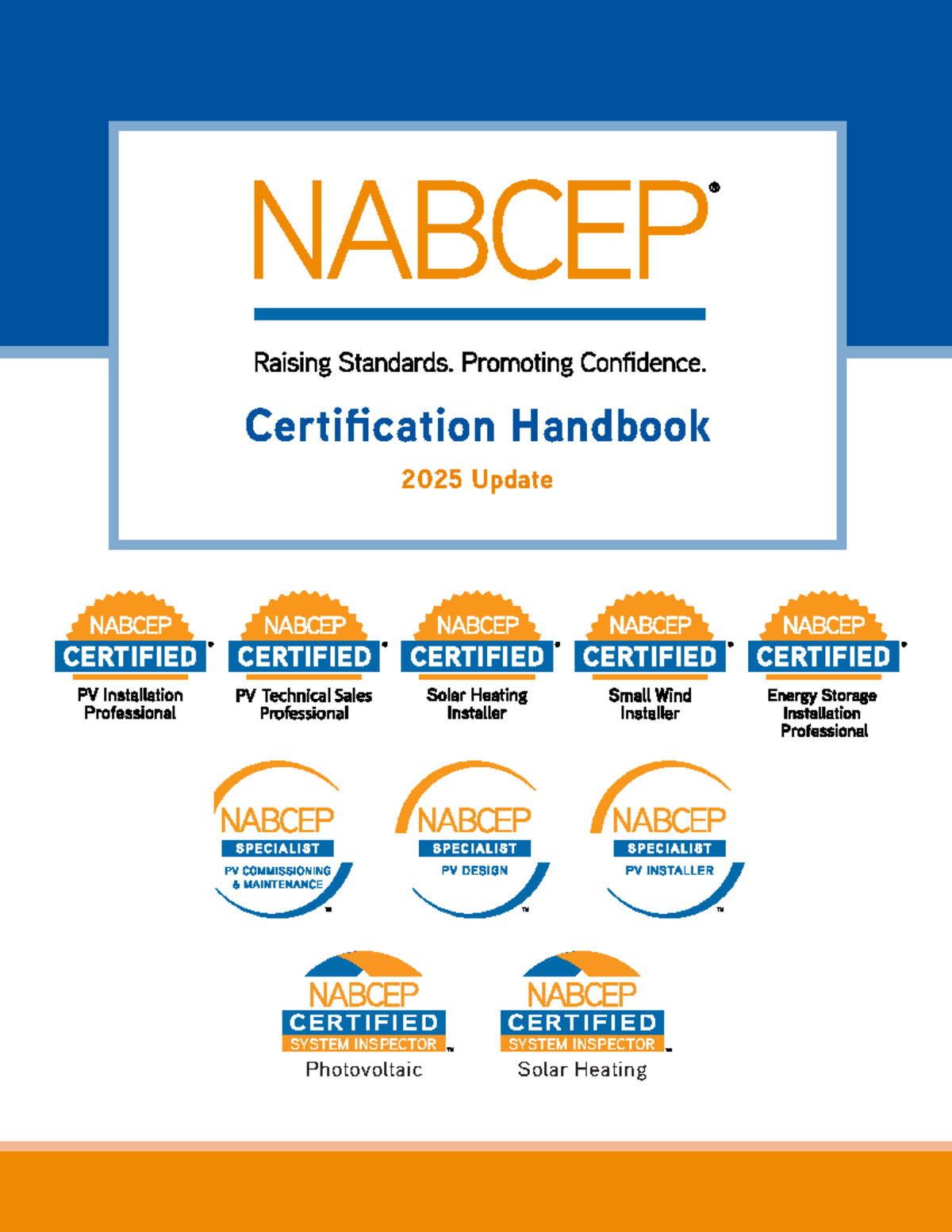 NABCEP Certification Handbook 2025: PV System Inspector Guide - Studocu
