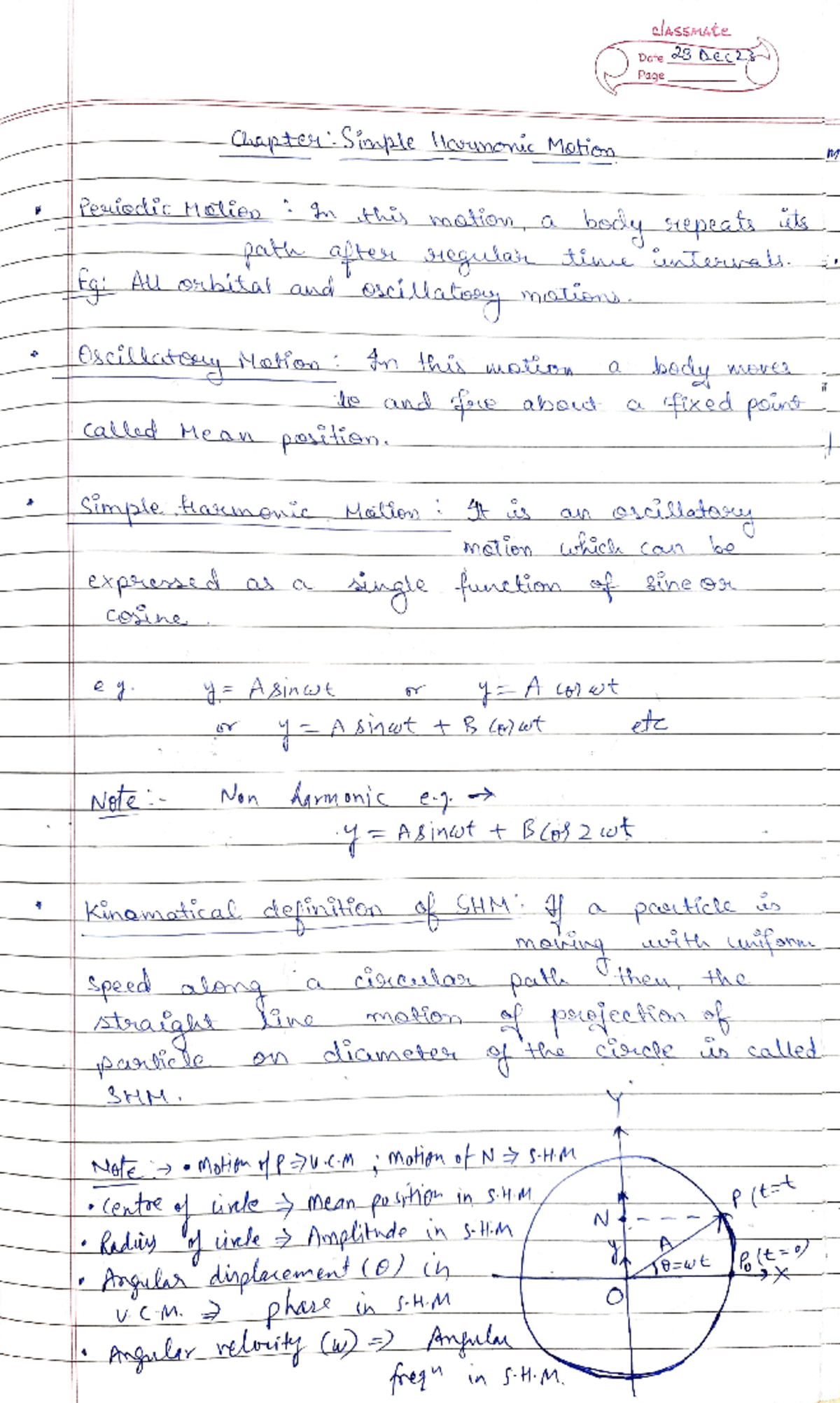 S.H.M - Hehe - (t= diametess'tte ciele laspaaheu the mairt hs-H bady ...