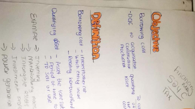 IA523 Final Exam Notes on IAS 23 Borrowing Costs and Interest Expense ...