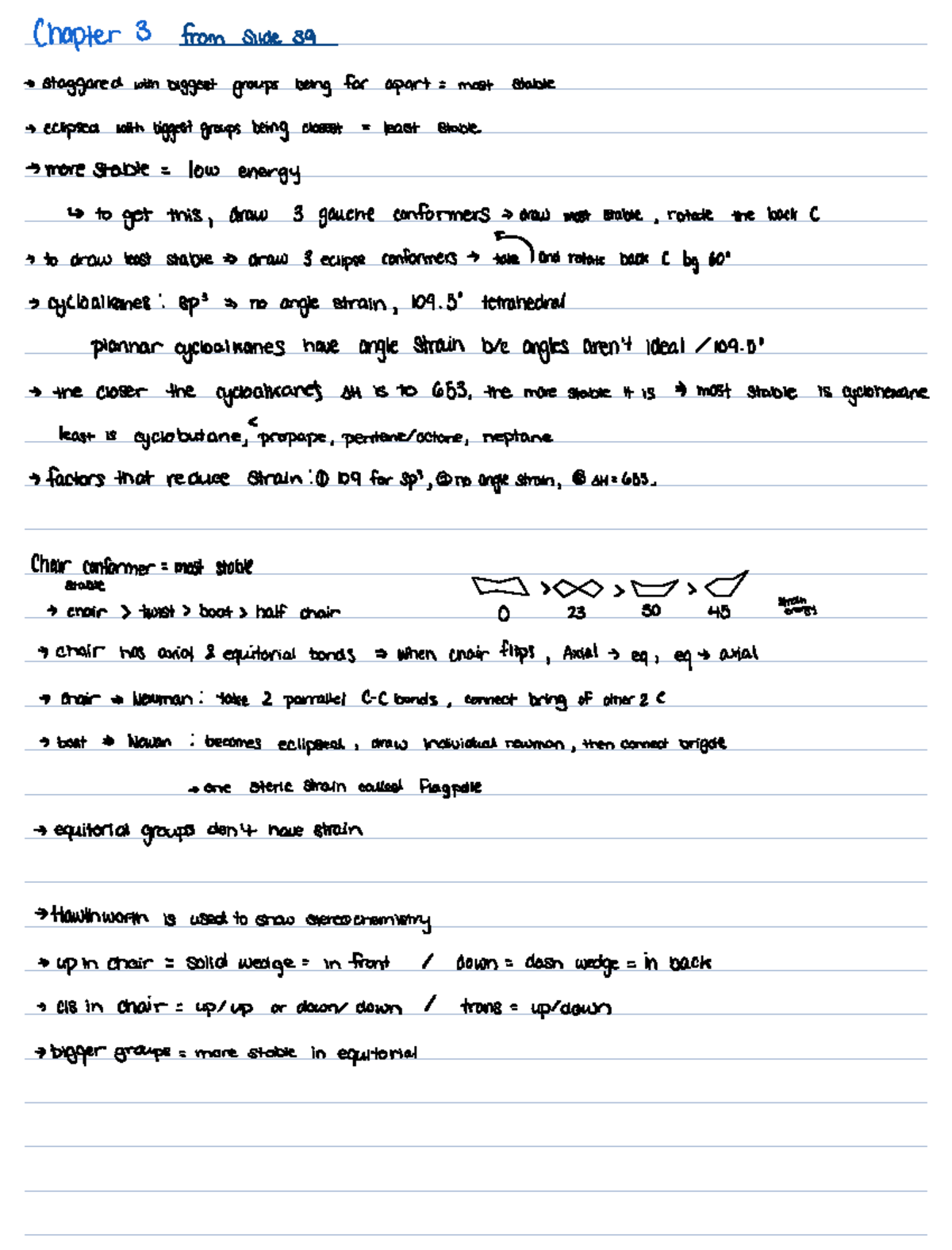 Chapter 3 & 4 Overview: Stability, Isomers, and Reactions in Organic ...