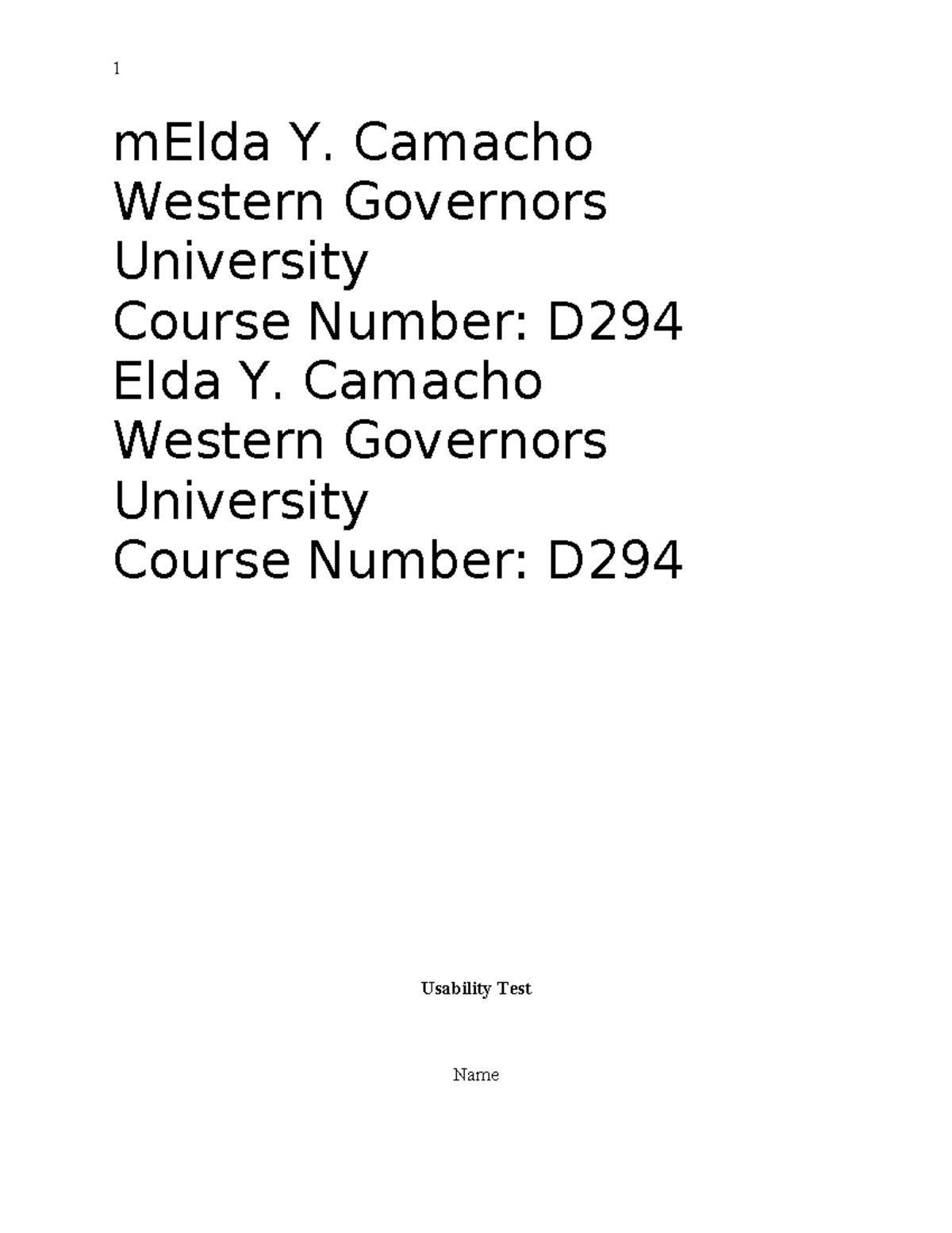 Task 4 - Task 4, D292, passed first try - mElda Y. Camacho Western ...