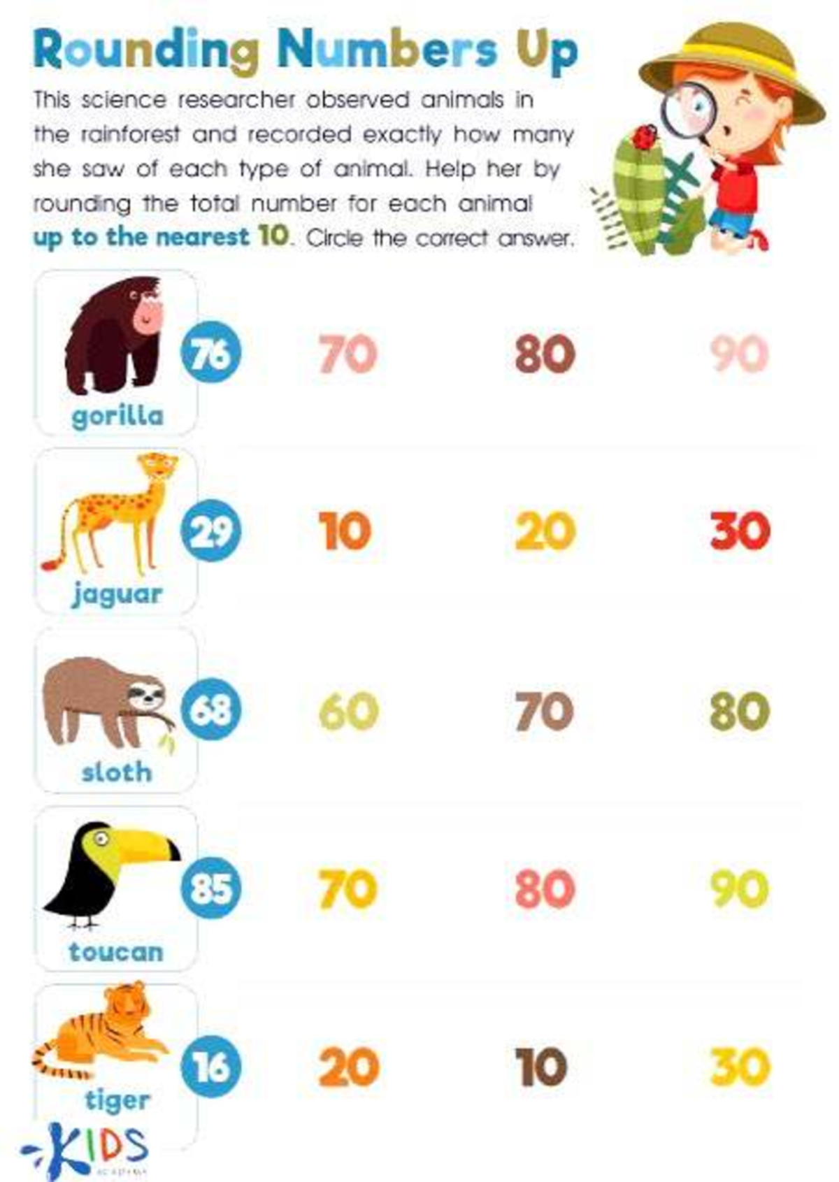 Rounding Numbers Up: Estimation & Addition Techniques (BE 2568) - Studocu