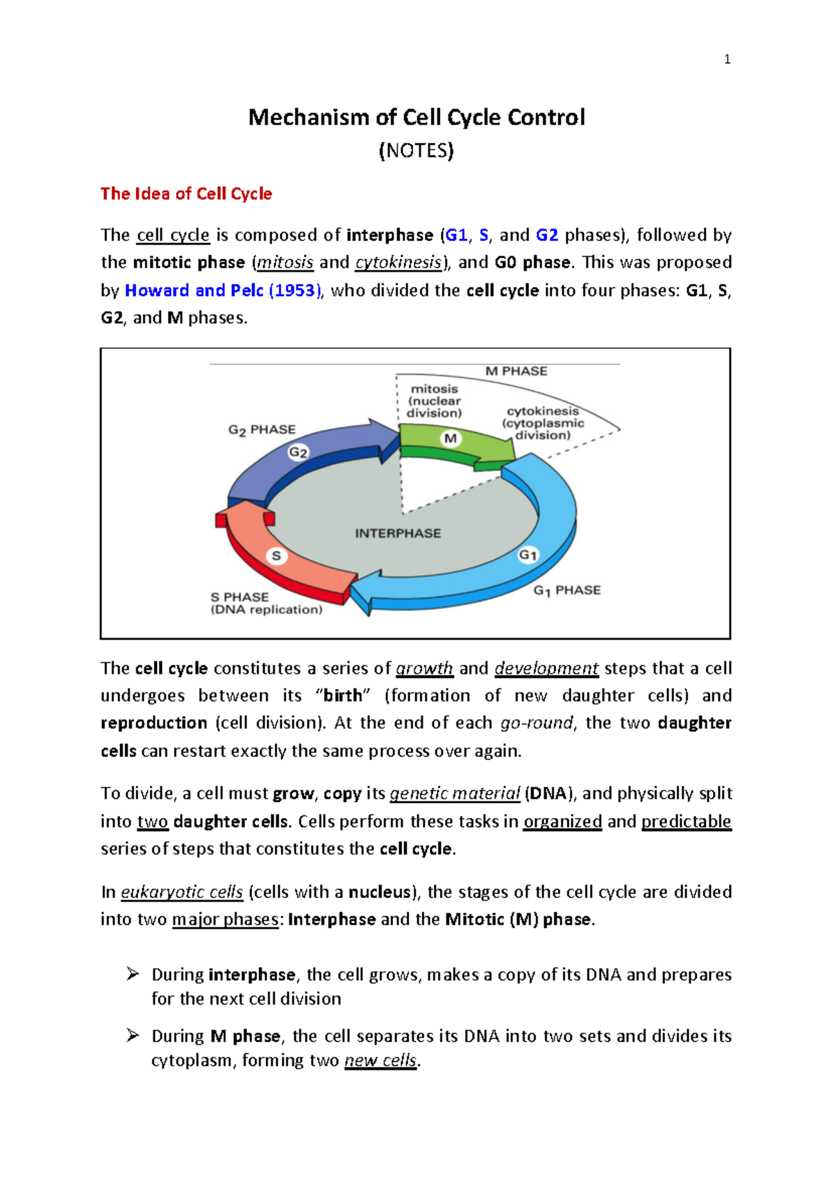 Cell Cycle Control Mechanisms: Detailed Overview and Key Regulators ...