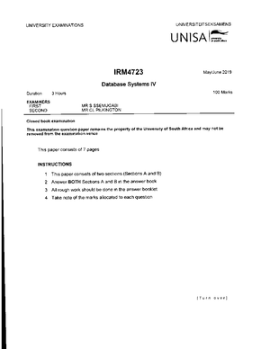 [Solved] Despite its desirability a DDBMS has both advantages and - Database (IRM4723) - Studocu