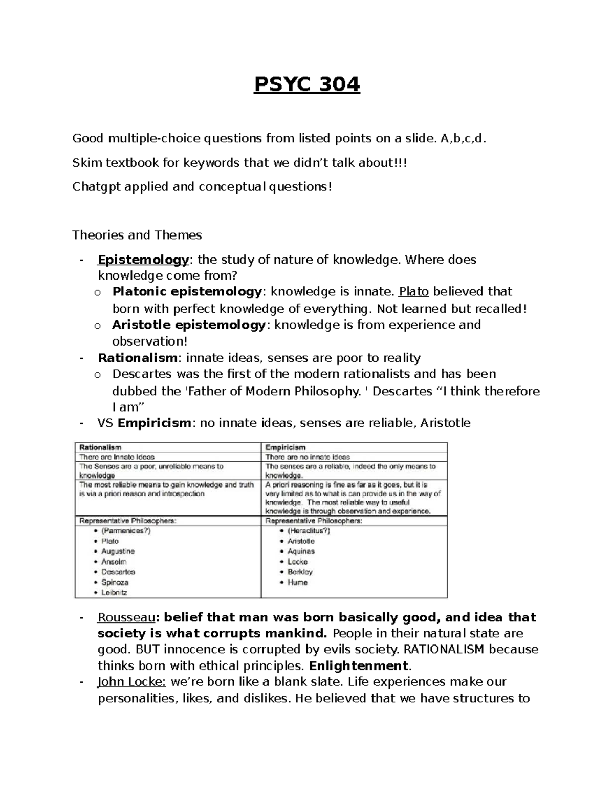 PSYC 304 Midterm 1 - Key Theories and Concepts in Child Development - Studocu