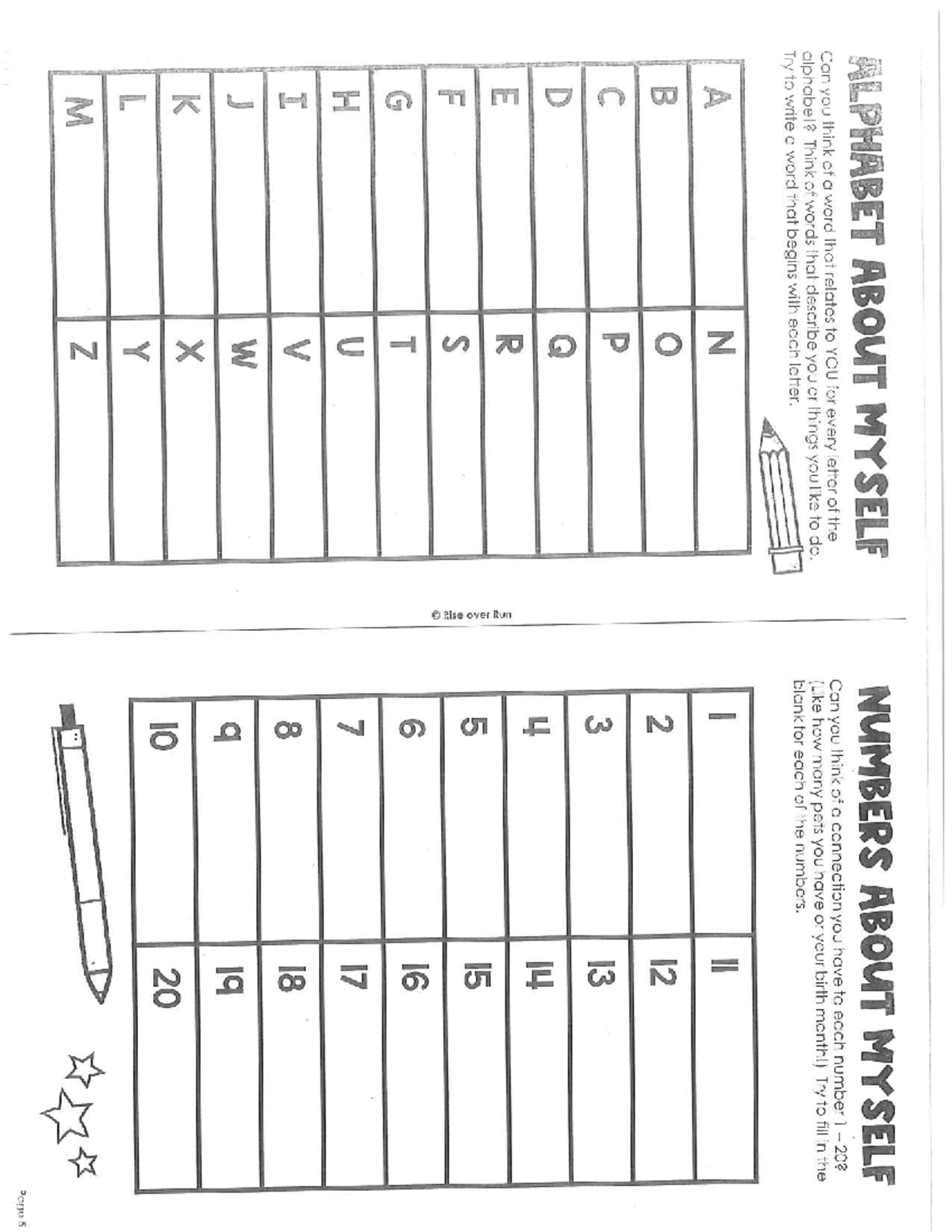 Math Booklet: Exploring Myself Through Numbers and Letters - Studocu