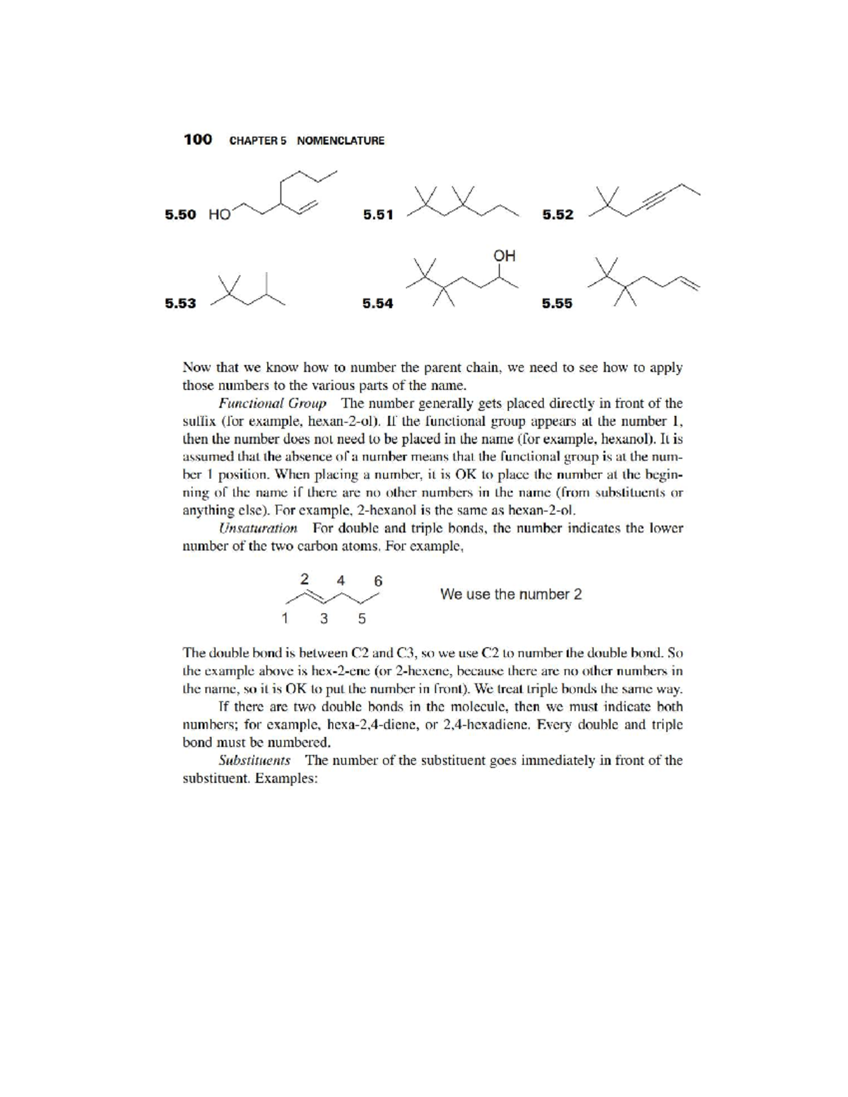 Chapter 5: Nomenclature and Chemical Numbering (Chem 100) - Studocu