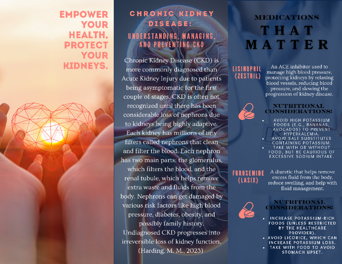 CKD Brochure - EMPOWER CHRONIC KIDNEY MEDICATIONS YOUR DISEASE HEALTH ...