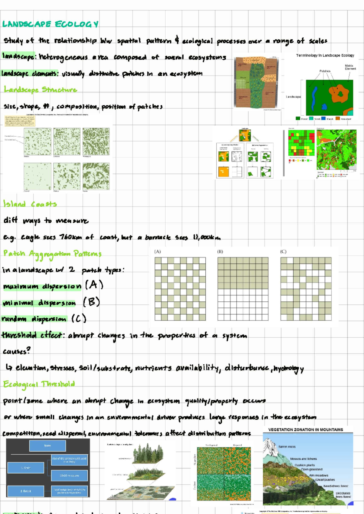 Midterm Study Guide for ENG101: Key Concepts and Themes - LANDSCAPE ...