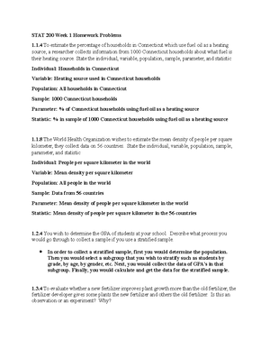 [Solved] Question 3 In this spreadsheet which of the following are - Introduction to Statistics ...