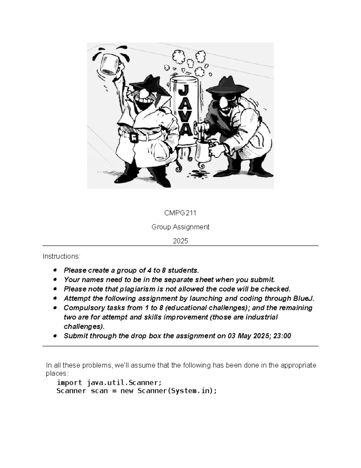 Group Assignment 2025 - CMPG Group Assignment 2025 Instructions: Please ...