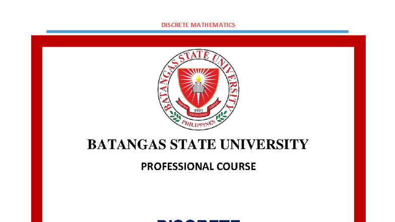 Discrete Mathematics Module 6: Introduction to Probability Concepts ...