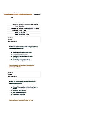 Unisa - University of South Africa - Studocu