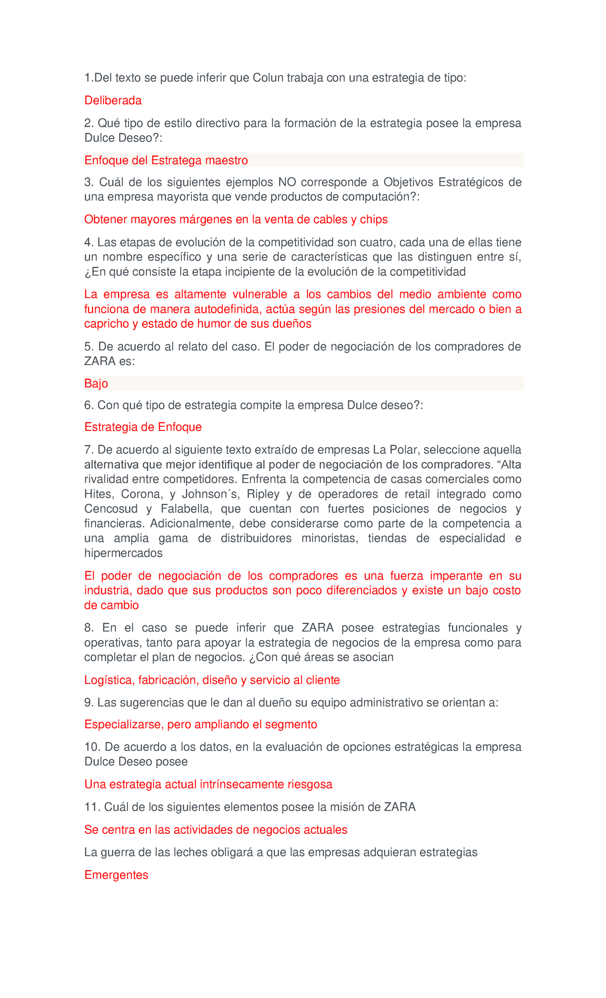 1630414591094 Examen Supervisado Dir. Estrategica: Resumen Qs y ...