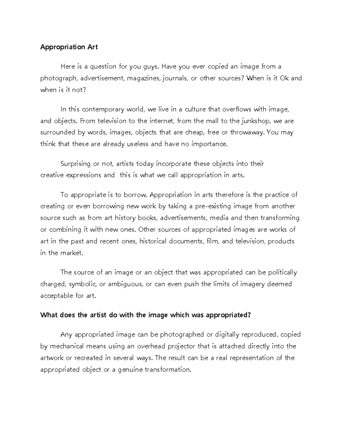 Cultural Appropriation in Contemporary Art: Analysis and Significance ...