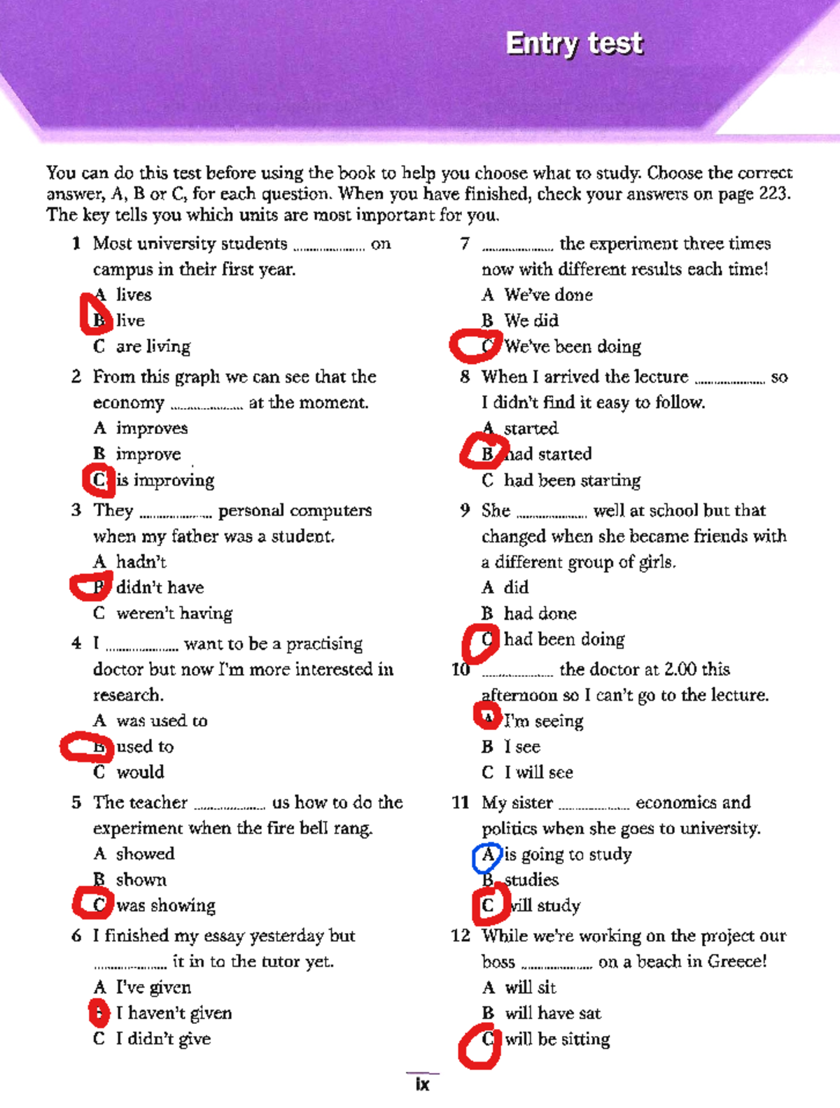 Entry TEST - tài liệu tiếng anh - UNIT / Match the digital times with ...