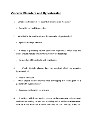 Heart Disease - ATI - Active Learning Template: System Disorder ...