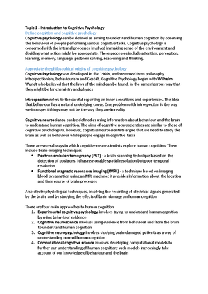 [Solved] describe Atkinson and Shiffrins modal model of memory Baddeleys - Cognition and Human ...