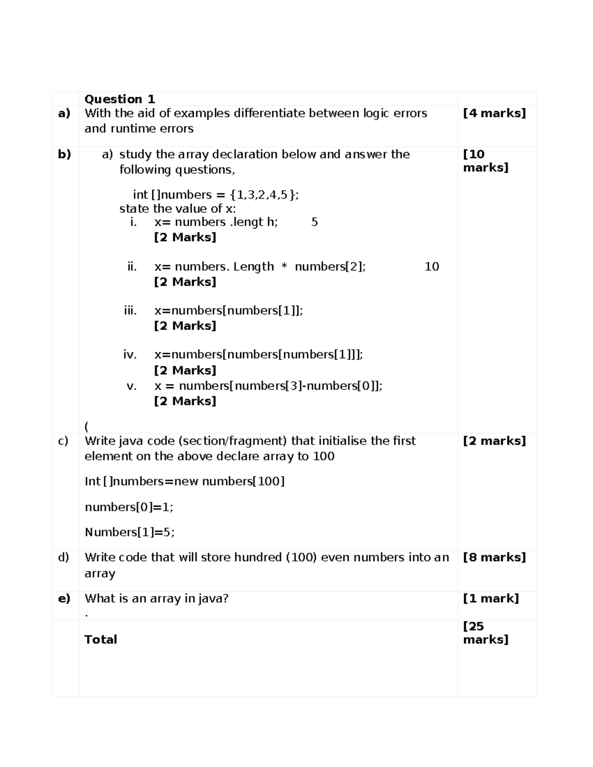 Revision exercise 1 - TUTORIAL - Question 1 a) With the aid of examples ...