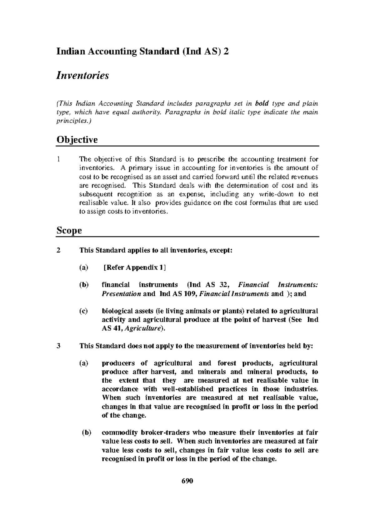 Ind AS 2: Accounting for Inventories - Key Principles and Guidelines ...