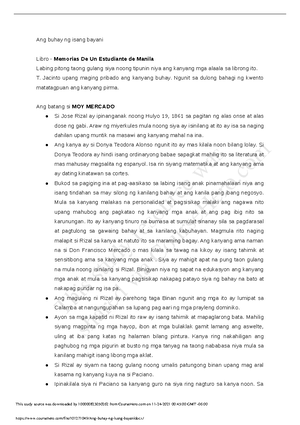 History of the Rizal Law - History of the Rizal Law Senate bill 438 ...