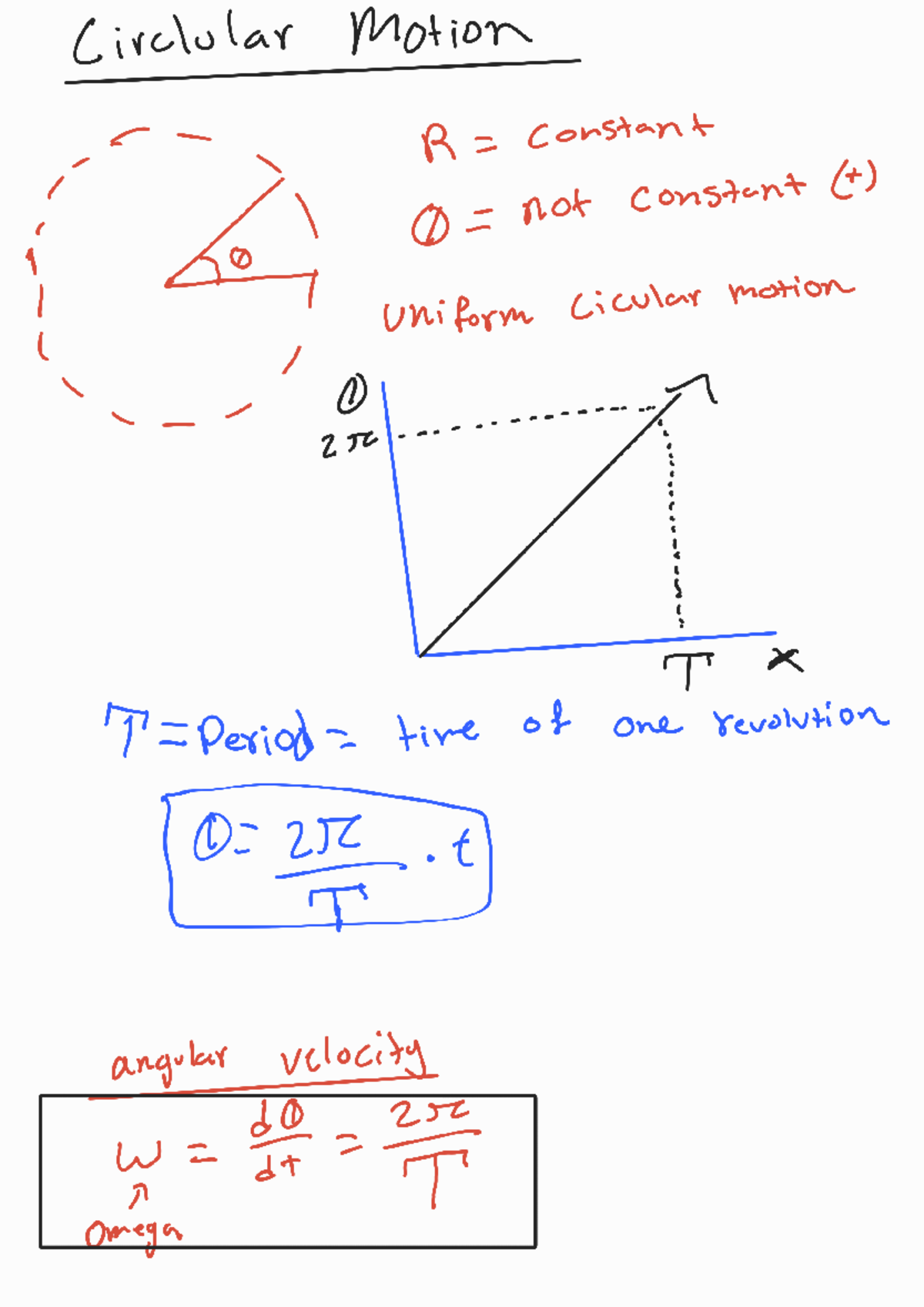 Circular Motion: Uniform & Non-Uniform Analysis (250920) - Studocu
