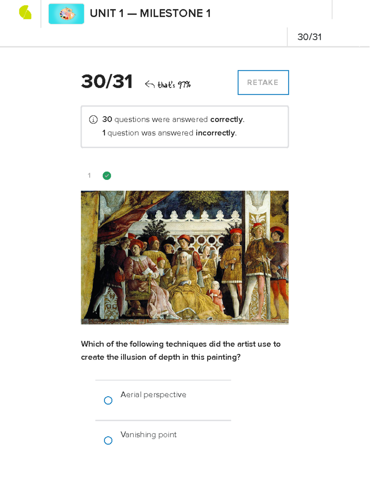 Art History AHIS 101 Milestone One Study Guide - Studocu