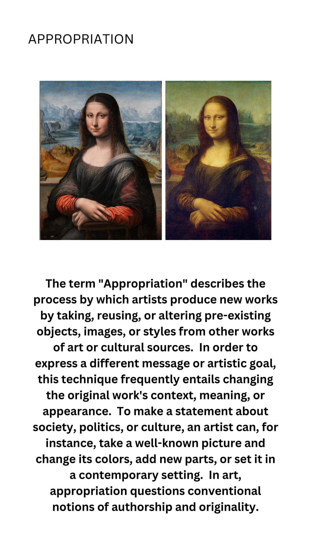 Cultural Appropriation and Artistic Expression: A Study (ART 202) - Studocu
