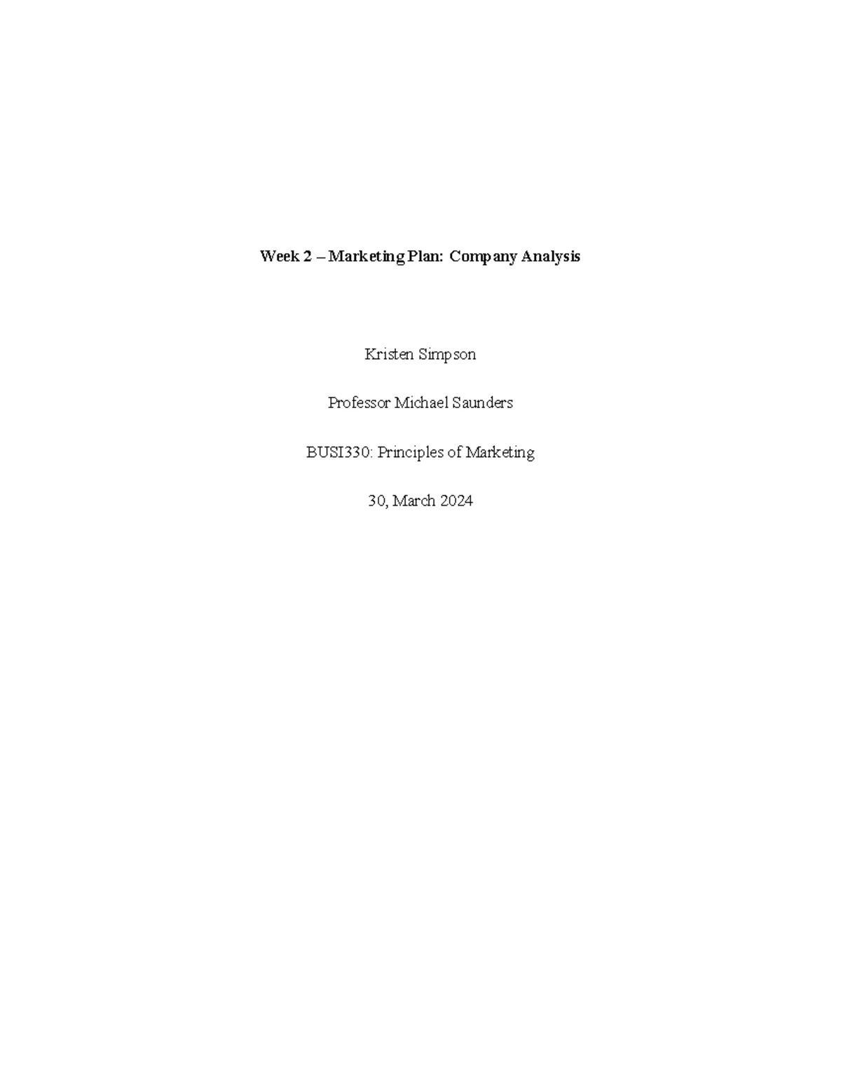 BUSI205: Week 7 Integration of Faith and Data Analysis Assignment - Studocu