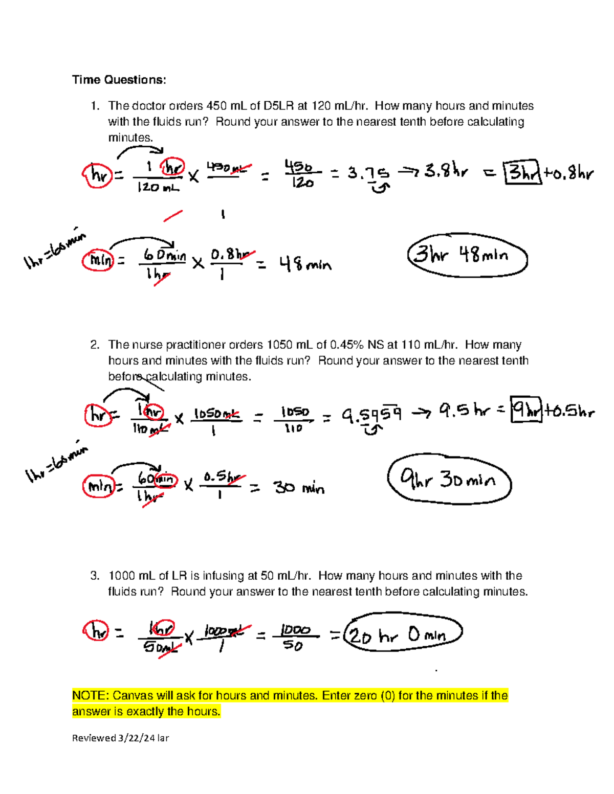 Dosage Calculations: 6 Examples for Nursing Practice - Studocu