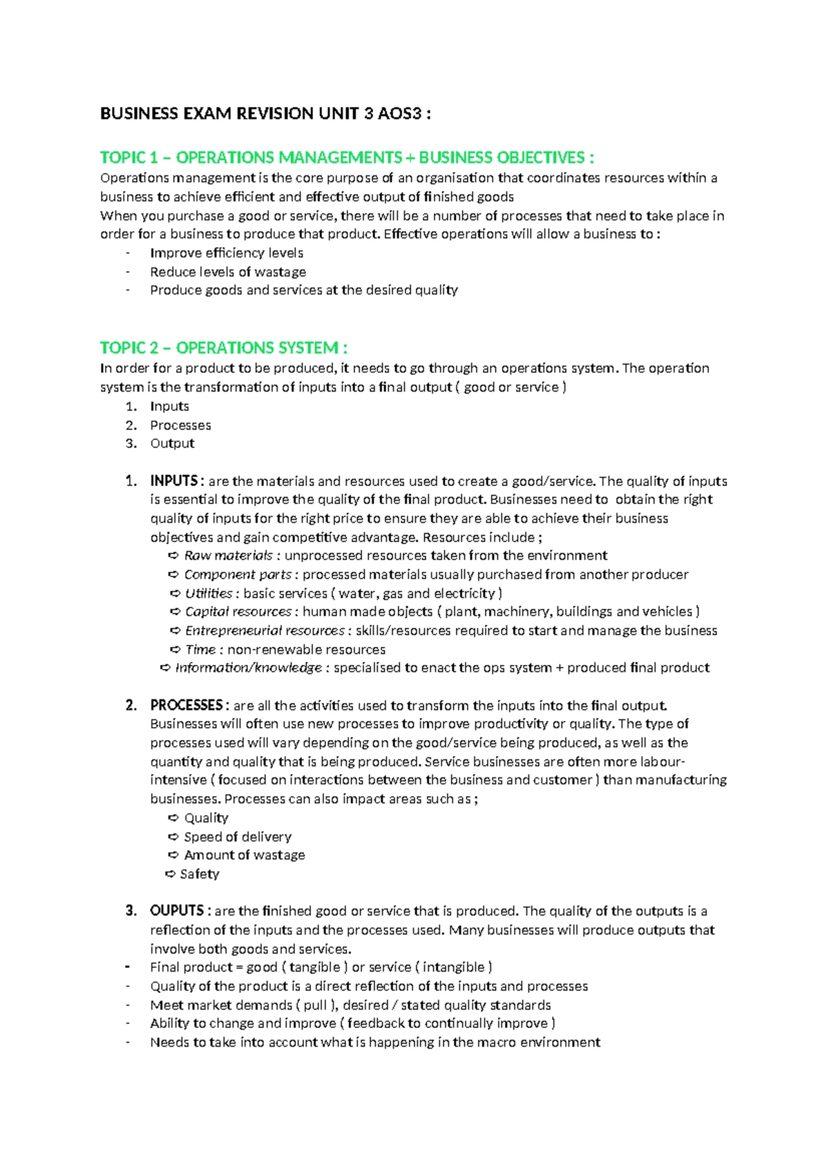 Maccas Operations Overview: Supply Chain, Strategy & Management - Studocu