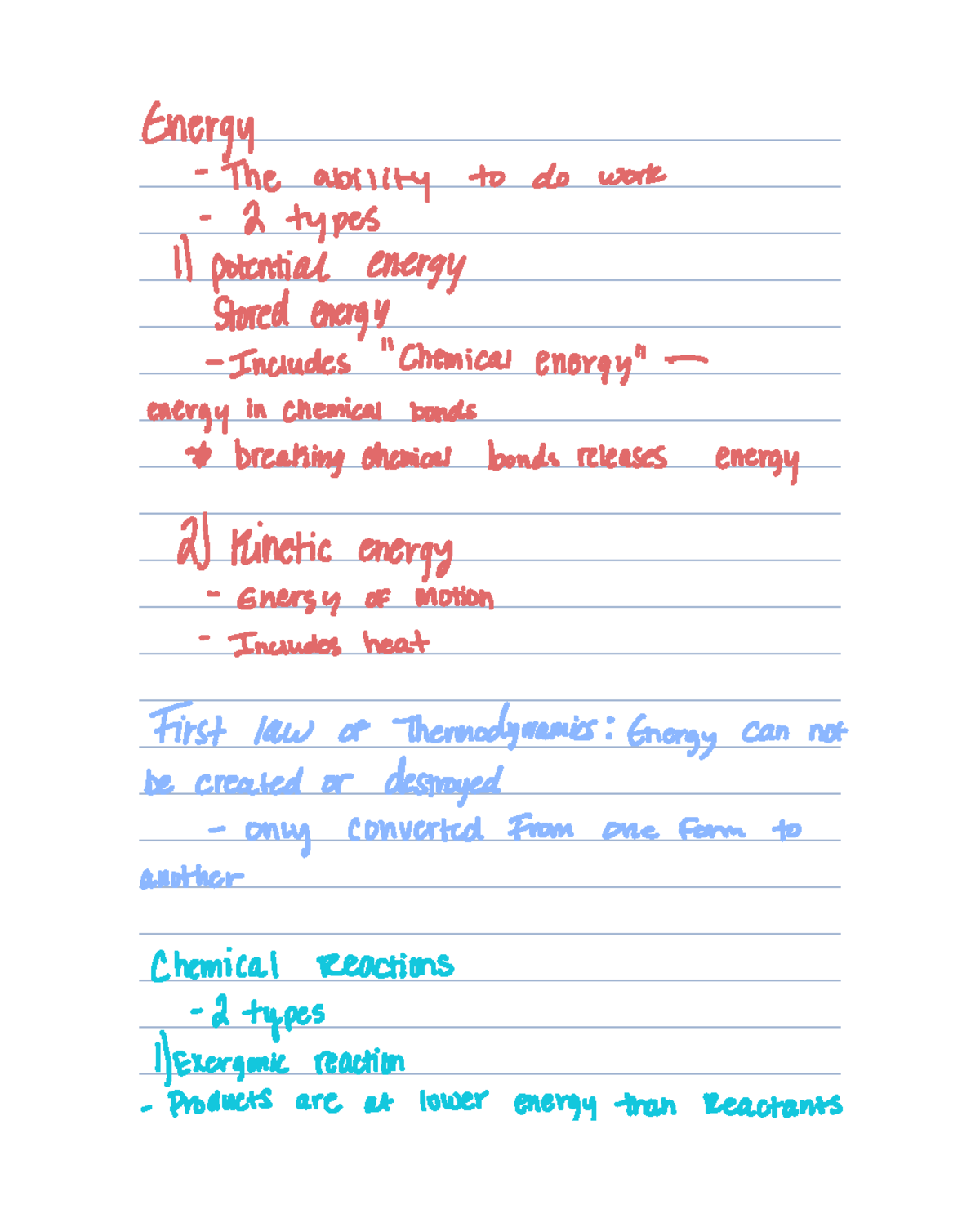 Biochemistry: Energy Types & Enzyme Function (BIO 101) - Studocu