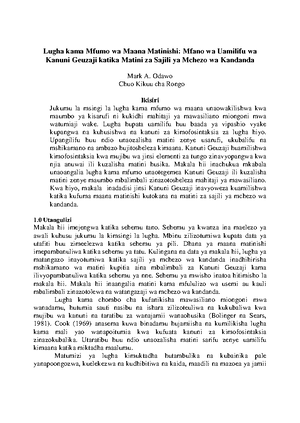 Grade 9 Pretechnical Studies Notes - GRADE 9 PRE- TECHNICAL STUDIES ...